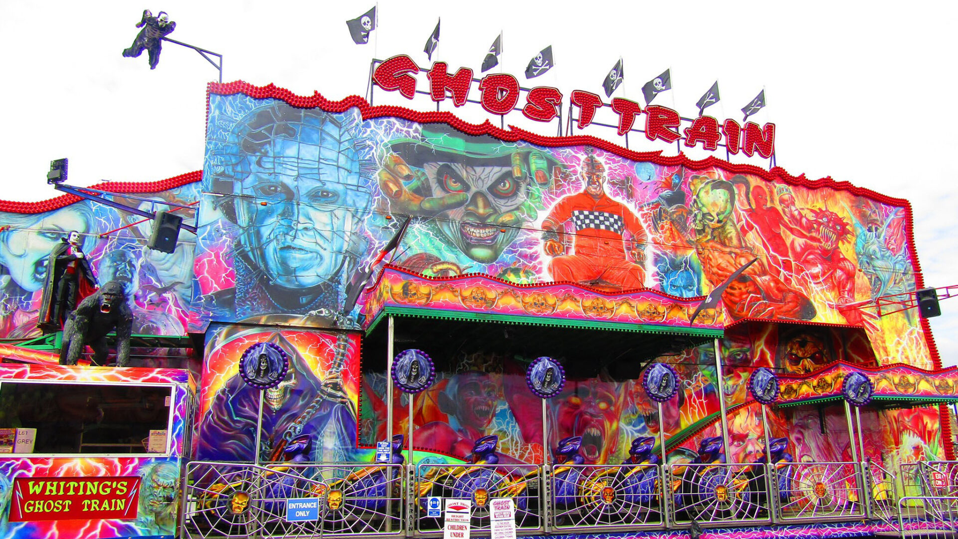 Ghost Train - Grays Funfair Rides